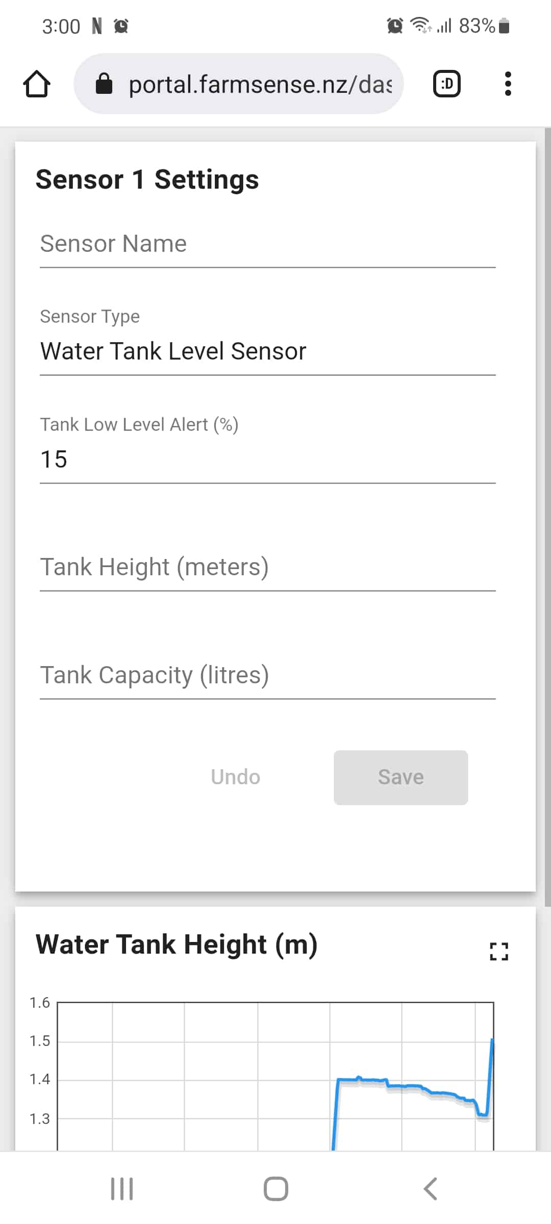 Navigating the portal and setting up a Water Tank Level Sensor | FarmSense